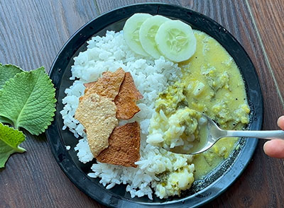 Doddaptre tovve recipe | How to make ajwain leaves dal | Panikoorka or ...