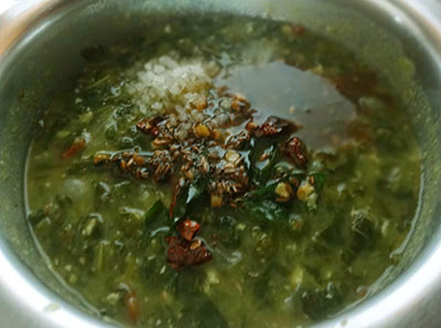 Massoppu saaru recipe | How to make masoppu saaru and ragi muddde ...